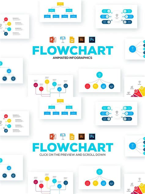 Flow Chart Bar Chart Infographic Animation Templates Projects