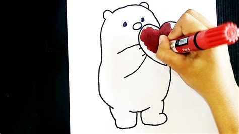 COMO DIBUJAR A POLAR ESCANDALOSOS How To Draw And Color ICE BEAR