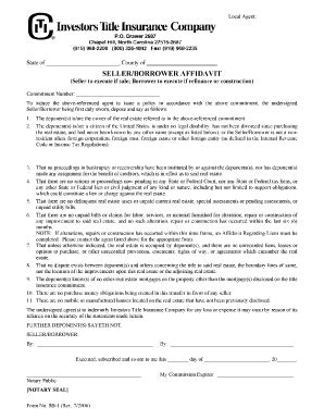Borrower Affidavit Form Fill Online Printable Fillable Blank