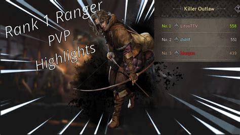 Dark And Darker Rank Ranger Pvp Highlights Youtube