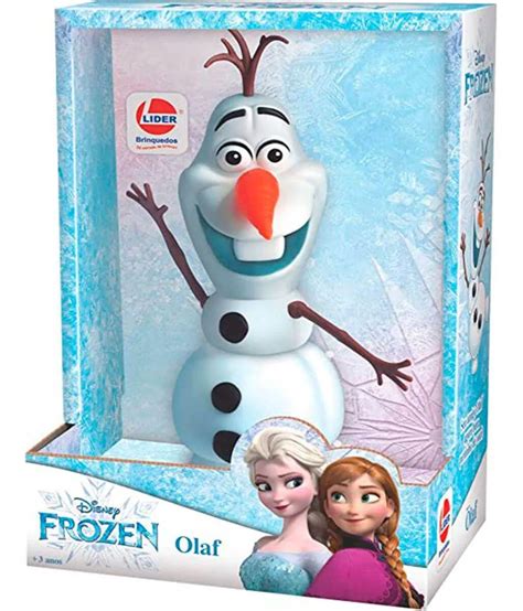 Boneco De Neve Olaf Em Vinil Articulado Disney Frozen Lider