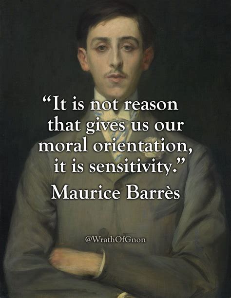 It Is Not Reason That Gives Us Our Moral Orientation It Is