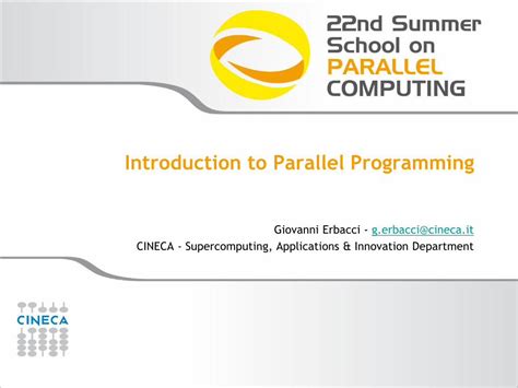 PDF Introduction To Parallel Programming What Is A Process