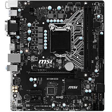 H Th Gen Motherboard Msi H M Eco Micro Atx Used