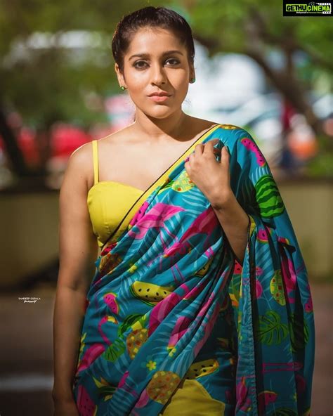 Rashmi Gautam Instagram Flamingo Print Saree By Shrutiigclothing P C