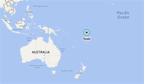 Where Is Tuvalu Where Is Tuvalu Located In The Map