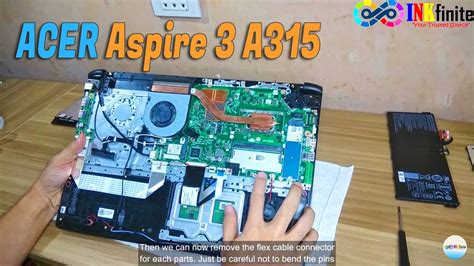 Acer Aspire 3 A315 53G Laptop Disassembly And Keyboard Replacement