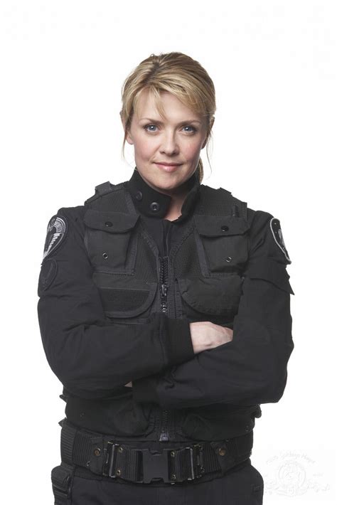 Amanda Tapping As Samantha Carter Awesome Character Stargate Amanda Tapping Stargate