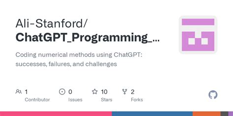 github ali stanford chatgpt programming numerical methods coding numerical methods using