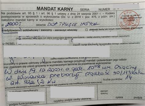 2 000 zł mandatu 14 punktów i utrata prawa jazdy 38 latek rozpędził