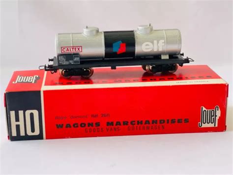 JOUEF HO WAGON CITERNE A BOGIES ELF Réf 6510 EUR 1 00 PicClick IT
