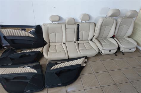 Mercedes w211 tapicerka fotel fotele kombi Nappa LIFT skóra za 2200 zł