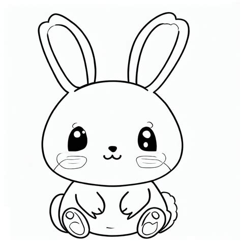 Desenhos De Coelhinho Para Colorir Pintar E Imprimir Colorironline