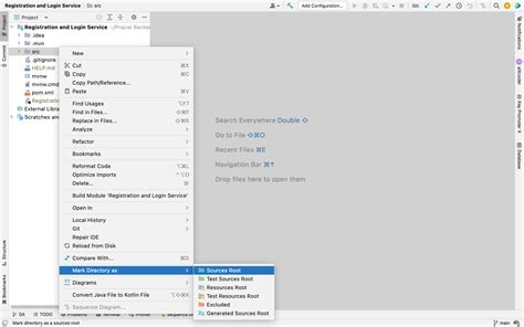 java intellij doesnt show package option when i right click stack overflow