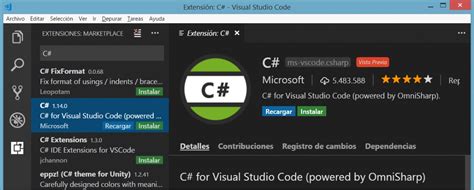 Visual Studio Community Visual Studio Code Unity Setup