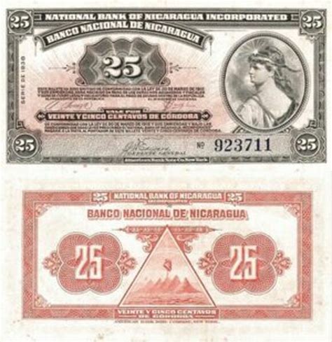 Centavos De C Rdoba Nicaragua Numista