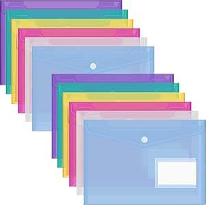FYY Dokumententaschen A5 Klarsichthülle A5 Dokumentenmappe mit