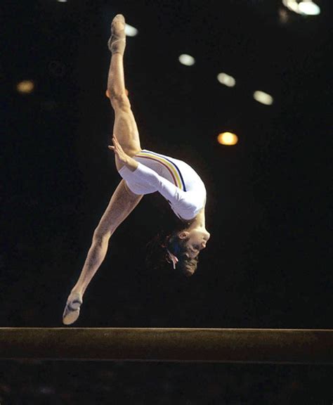 Nadia Comaneci Montreal Summer Olympics Aug 2 1976 Photo By Neil