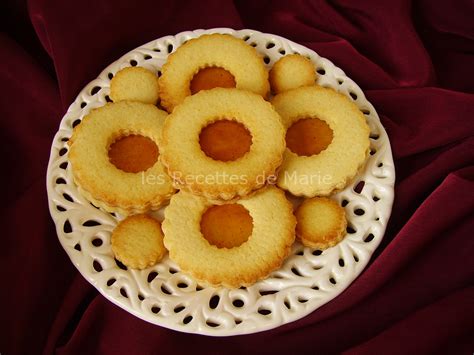 Sablés à la confiture les Recettes de Marie