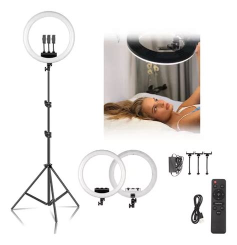Iluminador Ring Fill Ligth Profissional Anel Cm Trip M Frete Gr Tis