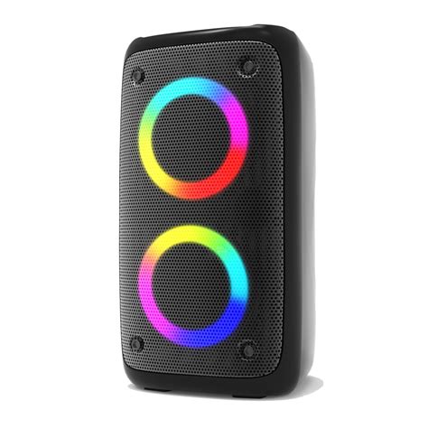 Caixa De Som Bluetooth Port Til Led Radio Fm Sd Mp Potencia W