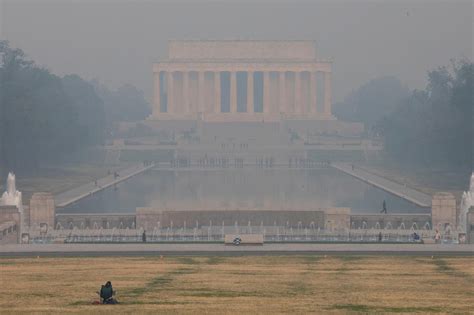 In Frames Canadian Wildfires Choking U S The Hindu