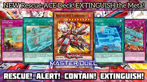 New Rescue Ace Deck Yu Gi Oh