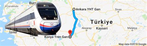 Konya Ankara Hızlı Tren Saatleri Tren aRa Bilet Fiyatı 250 TL