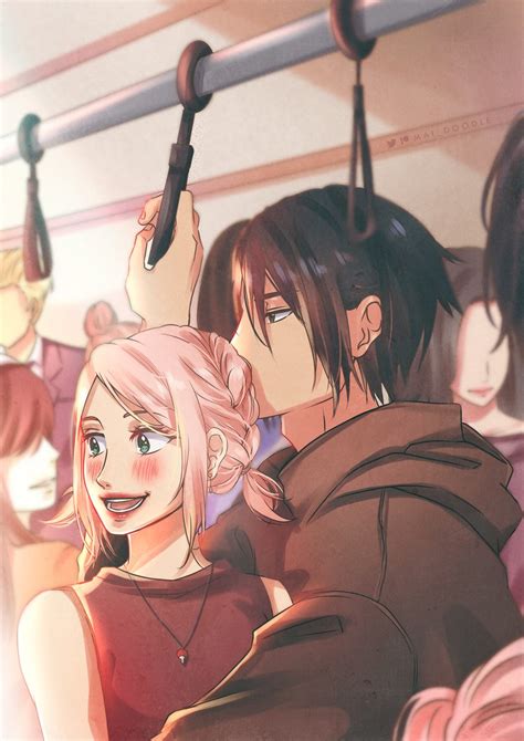 SASUKE RETSUDEN MANGA SOON On Twitter RT Mai Doodle SUBWAY I Miss