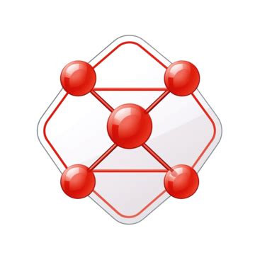 Isolated Molecule Object Sticker Png Molecule Icon PNG Transparent