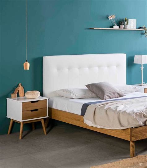 Mesita de noche moderna cera Boriquén de Ámbar Muebles
