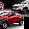 Nueva Fiat Strada cabina simple y versión de trabajo Parabrisas