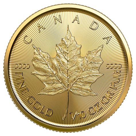 2021 1 10 Oz Canadian Gold Maple Leaf Coin L JM Bullion