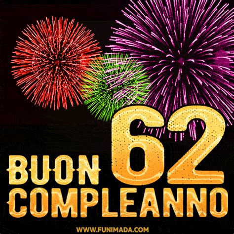Buon 62 Compleanno Funimada