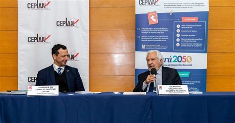 Ceplan Presentó el Plan Estratégico de Desarrollo Nacional PEDN al
