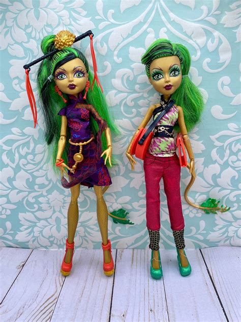 Monster High Dolls For Collectors Ooak Repaints Playing Jinafire Long