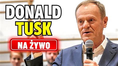 Na Ywo Wiec Donalda Tuska W Poznaniu B Dzie Si Dzia O Youtube