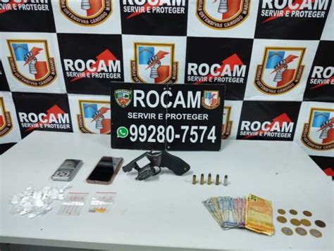 Rocam detém homem em posse de arma de fogo na zona sul SSP