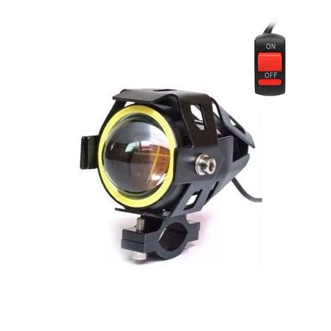 Farol De Milha Farol Milha Moto Motocicletas O Par Universal Led