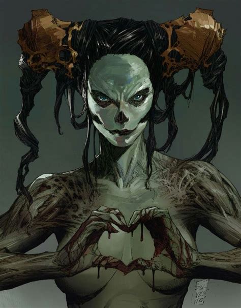 Skull Faced Female Demon Lex Ref Character Art Concept Art Characters Demon Art