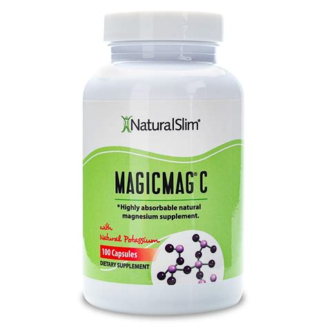 Buy NaturalSlim MagicMag C Magnesium Citrate S Magnesium Supplement