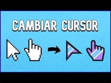 Como CAMBIAR El CURSOR Del MOUSE Sin PROGRAMAS En WINDOWS 10 8 7