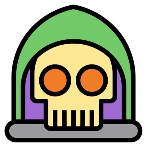 Grim Reaper Generic Outline Color Icon