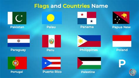 Flags And Countries By Alphabetical Order Flags Of The World YouTube