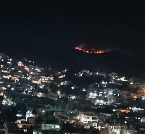 Combate Gobierno De Acapulco Incendio En El Veladero Noticias Del