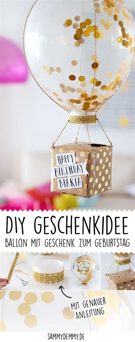 Geburtstagsgeschenke Selber Machen Drei DIY Ideen Sammydemmy De