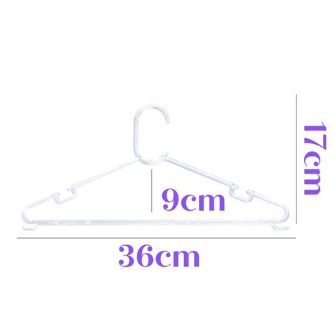 Cabide Adulto Acrílico Transparente Reforçados Kit 30Uni no Shoptime