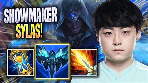 Showmaker Perfect Game With Sylas Dk Showmaker Plays Sylas Mid Vs