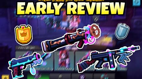 New Pixel Pass Weapons Early Review Update Pixel Gun D