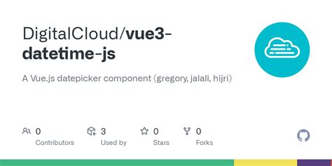 Github Digitalcloud Vue Datetime Js A Vue Js Datepicker Component